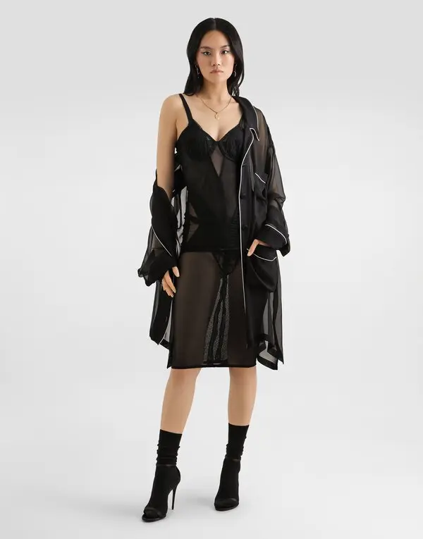 Dolce & Gabbana Light Stretch Tulle Dress