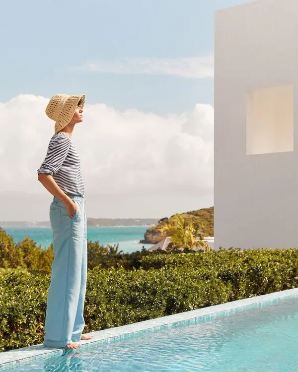 HAVEN WELL WITHIN Raffia Crochet Bucket Hat