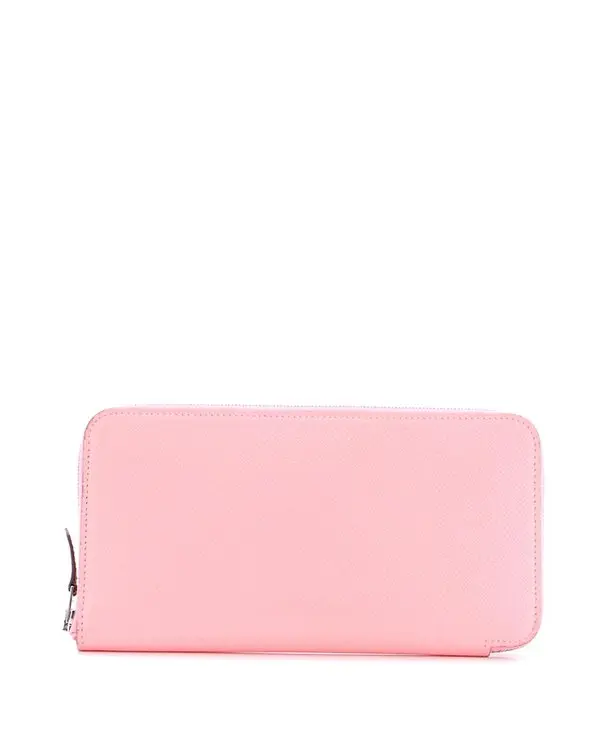 Hermès Long Azap Zip Around Wallet Silk'in Epsom - Pink