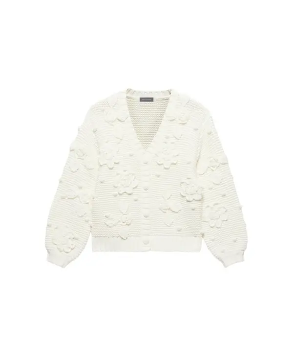 Mint Velvet Applique Flower Cardigan