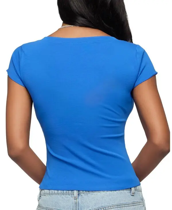 EDIKTED Andria V Neck Top
