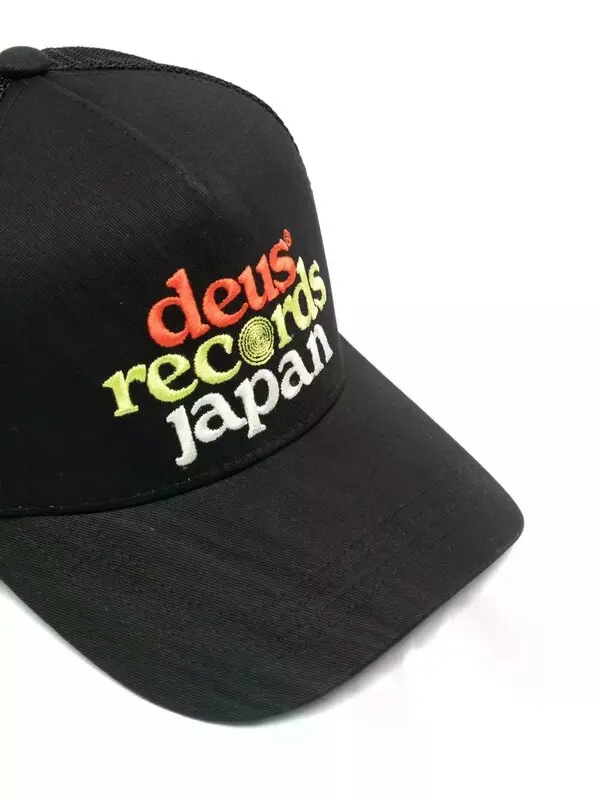 Deus Ex Machina Strata Logo-embroidered Trucker Cap