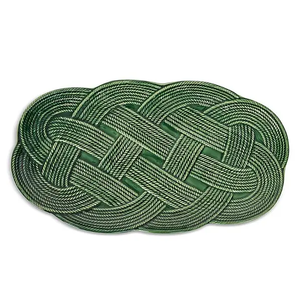 JULISKA Le Panier Mystic Knot 15 Hostess Tray - Basil