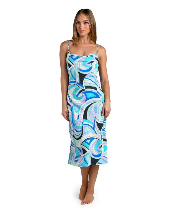 SUNSHINE 79 Studio Swirl Midi Dress Cover Up