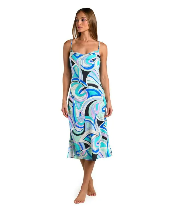SUNSHINE 79 Studio Swirl Midi Dress Cover Up