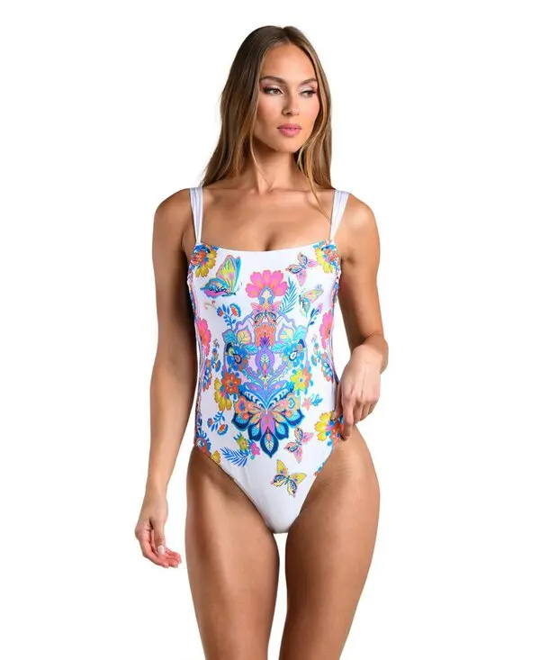 SUNSHINE 79 Butterfly High-cut One Piece Swimsuit