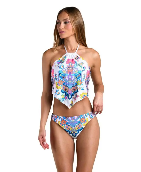 SUNSHINE 79 Butterfly High Hipster Bikini Bottom