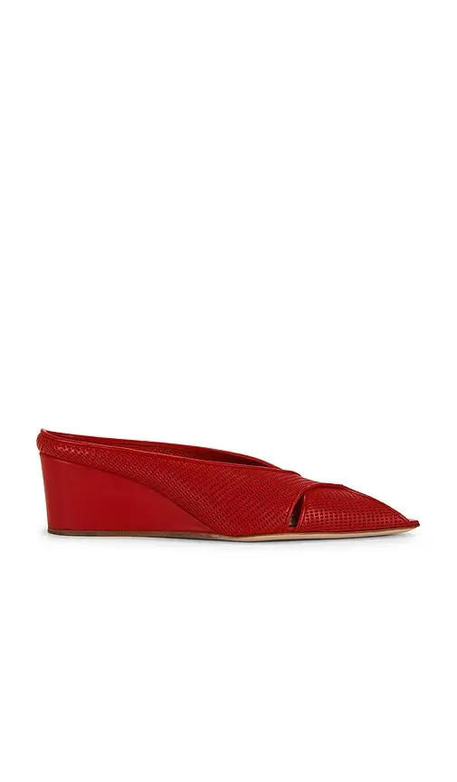 LUCASHEVA Angel Mule Pump - Red