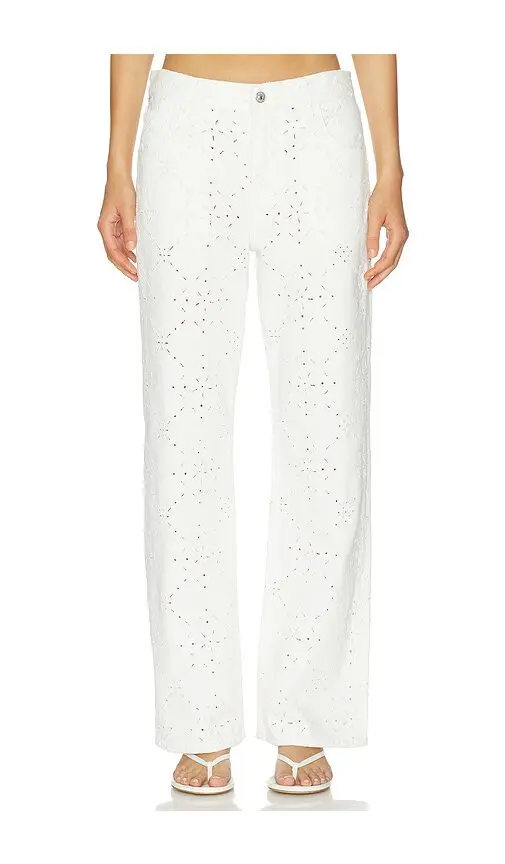 Citizens Of Humanity Lindz Easy Straight Jeans - Blanc