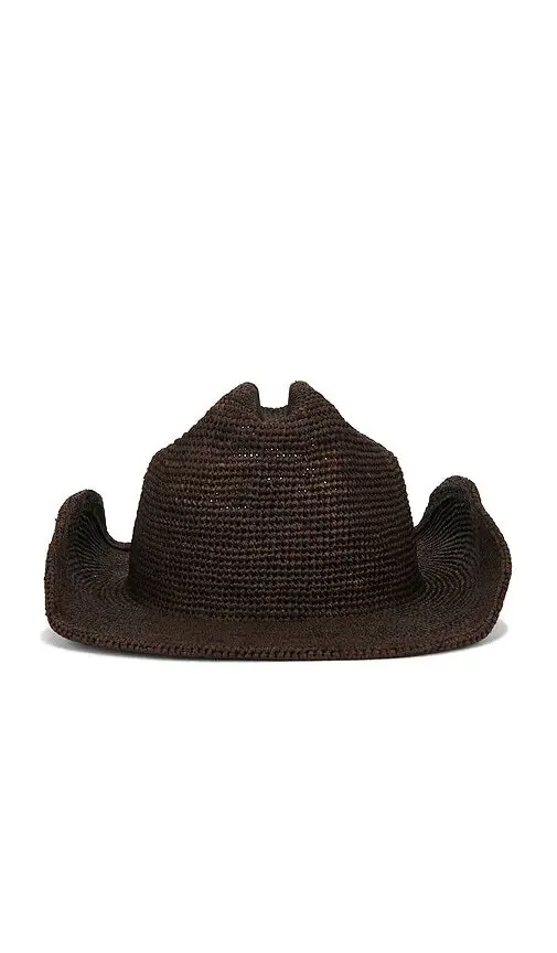 Lack Of Color Raffia Cowboy Hat - Coco