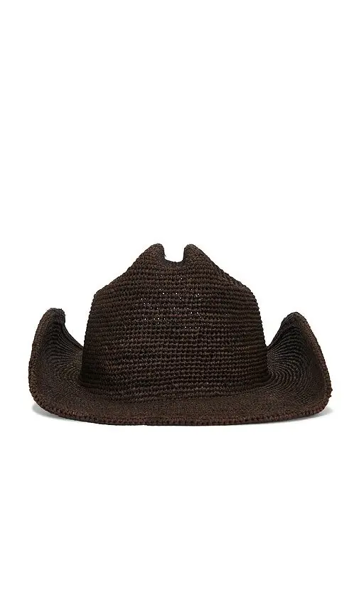 Lack Of Color Raffia Cowboy Hat