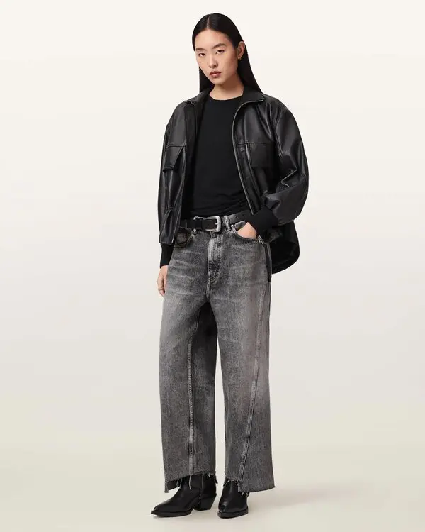 ALLSAINTS Fox Loose Fit Denim Jeans