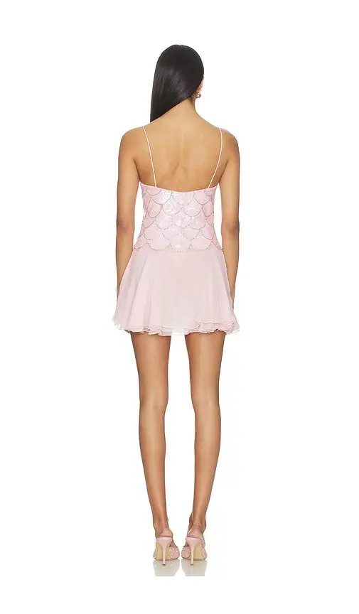 Retrofete Dreeny Embroidered Dress