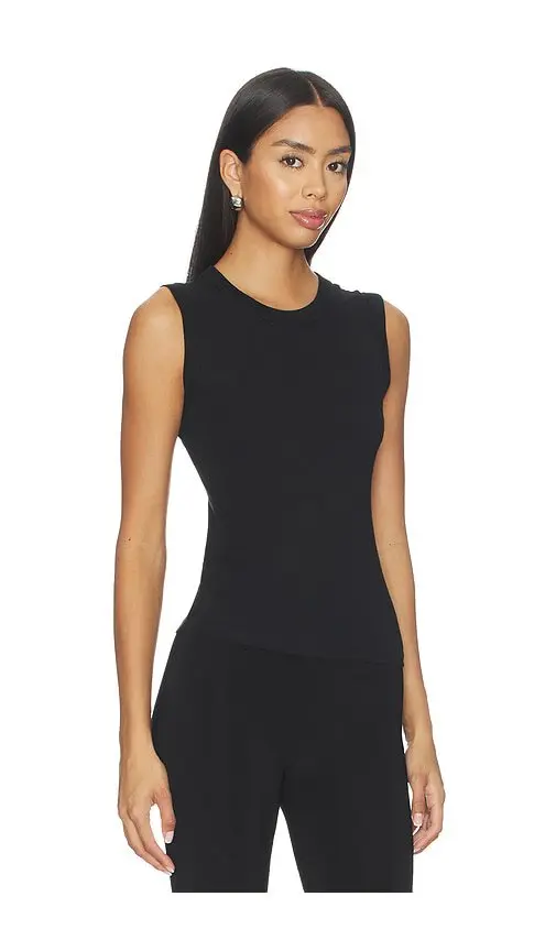 Eterne Fitted Muscle Tank - Black