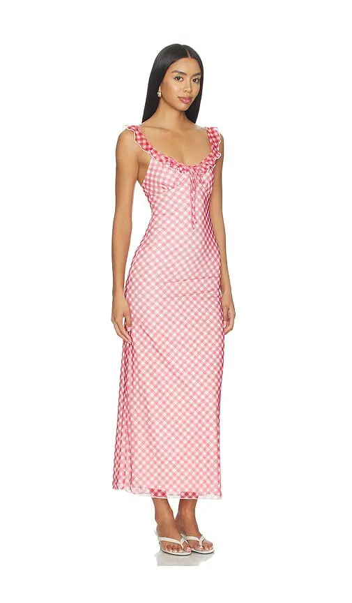 MORE TO COME Brylie Maxi Dress With Ruffle Trim