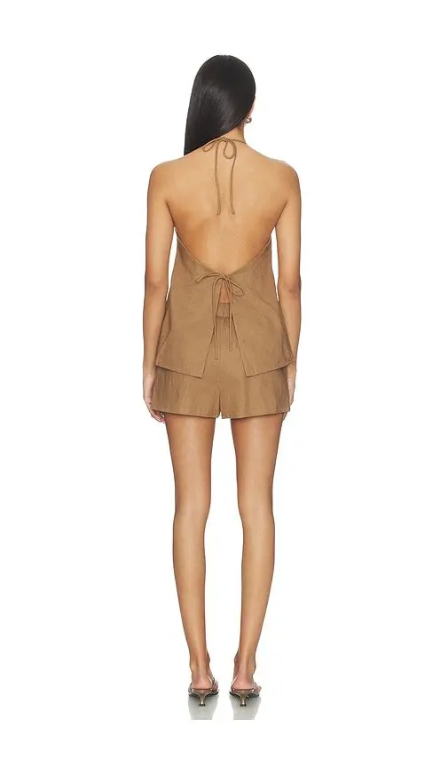 ALL THE WAYS Naomi Short Set - Tan