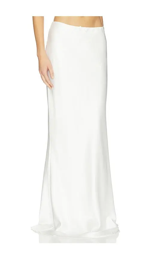 BANANHOT Nona Satin Maxi Skirt