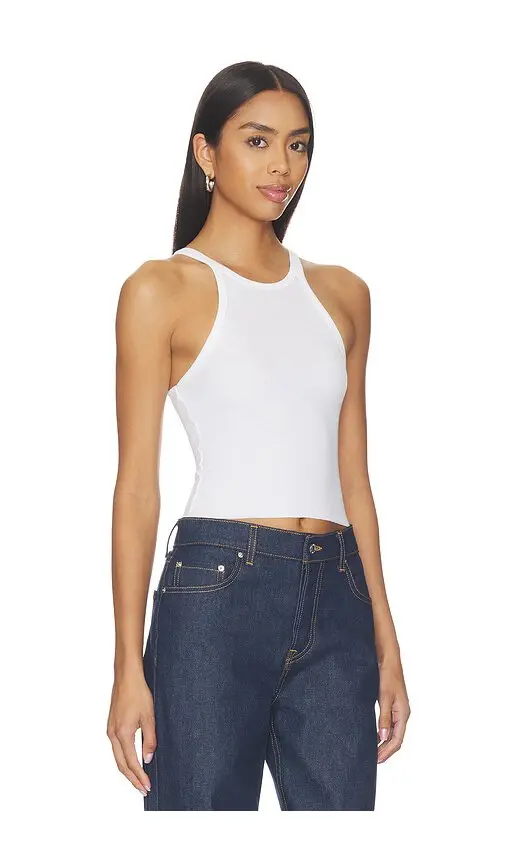 GRLFRND Ribbed Racer Tank