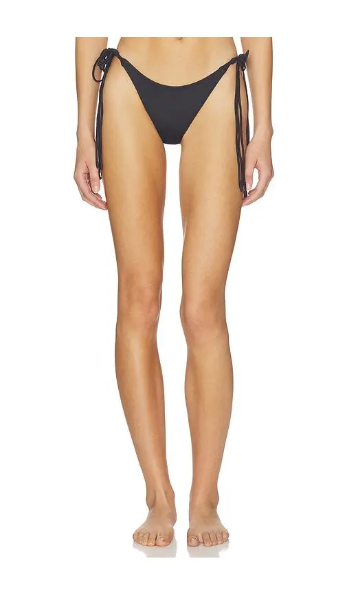 Frankies Bikinis X Jennie Camille Bikini Bottom - Black