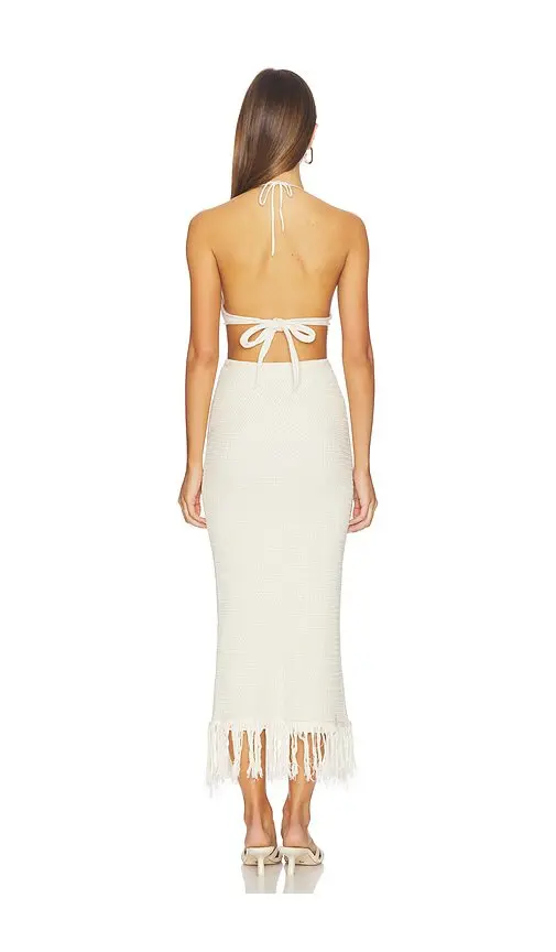 CAPITTANA Nuriel Dress In Ivory
