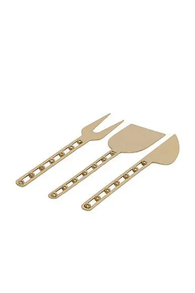 The Favorites Cordoba Cheese Set - Gold