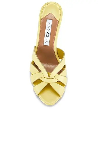 AQUAZZURA Copacabana 75 Mule Sandal - Daisy