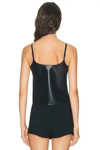 COURREGES Lingerie Glossy Top