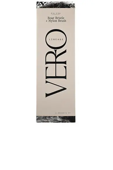 VERO LINEAGE Polish Boar Bristle And Nylon Brush
