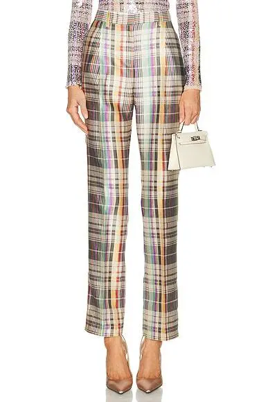 Brandon Maxwell Anja Classic Trouser