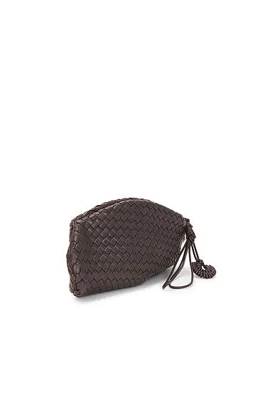 Bottega Veneta Small Vongola Clutch - Espresso