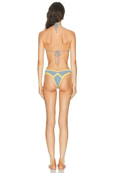 Akoia Swim Sarifa Crochet Bikini Set
