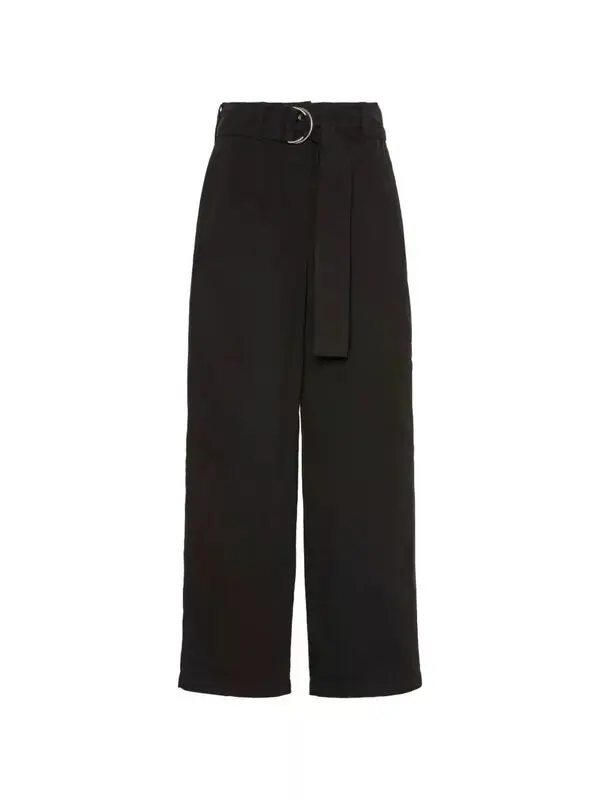 Calvin Klein Belted Wide-leg Trousers