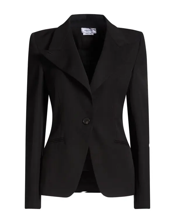 Alexander McQueen Wool Single-breasted Blazer