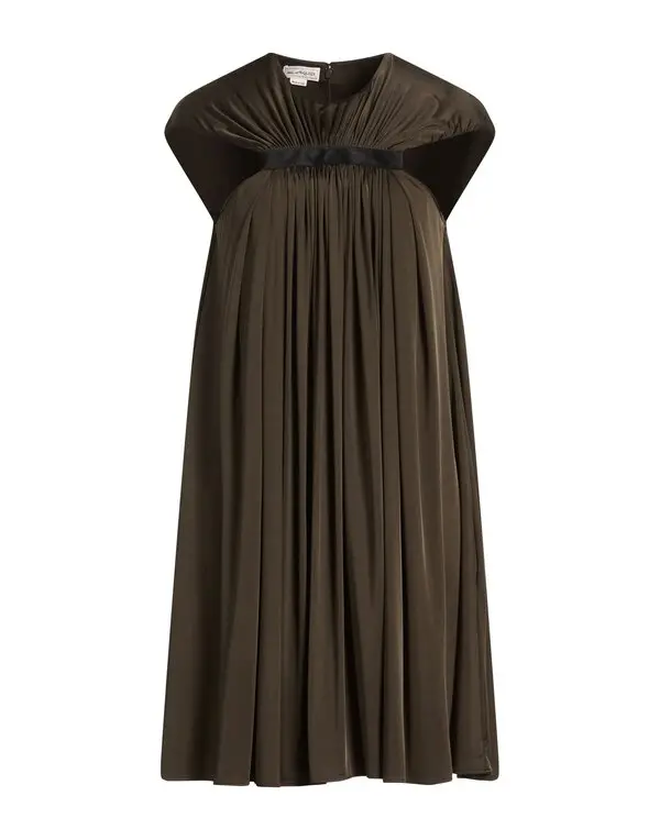 Alexander McQueen Viscose & Elastane Mini Dress