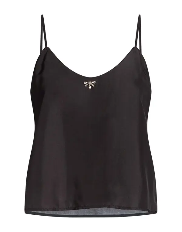 FORTE_FORTE Silk And Glass Camisole
