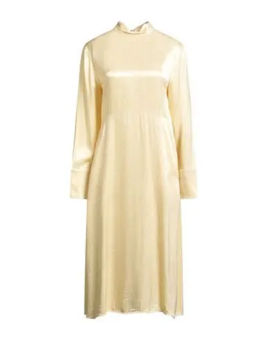 JIL SANDER Midi Dress Viscose, Cupro