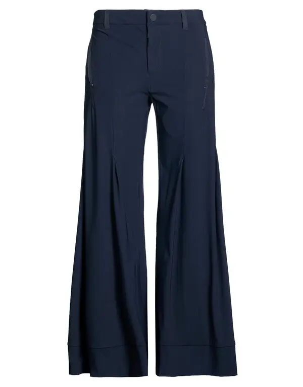 High Nylon Elastane Wide-leg Pants