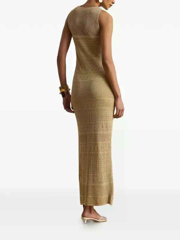 Ralph Lauren Knitted Maxi Dress - Neutrals