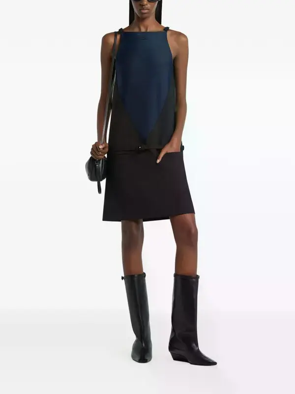 COURREGES Buckle-detail Mini Dress