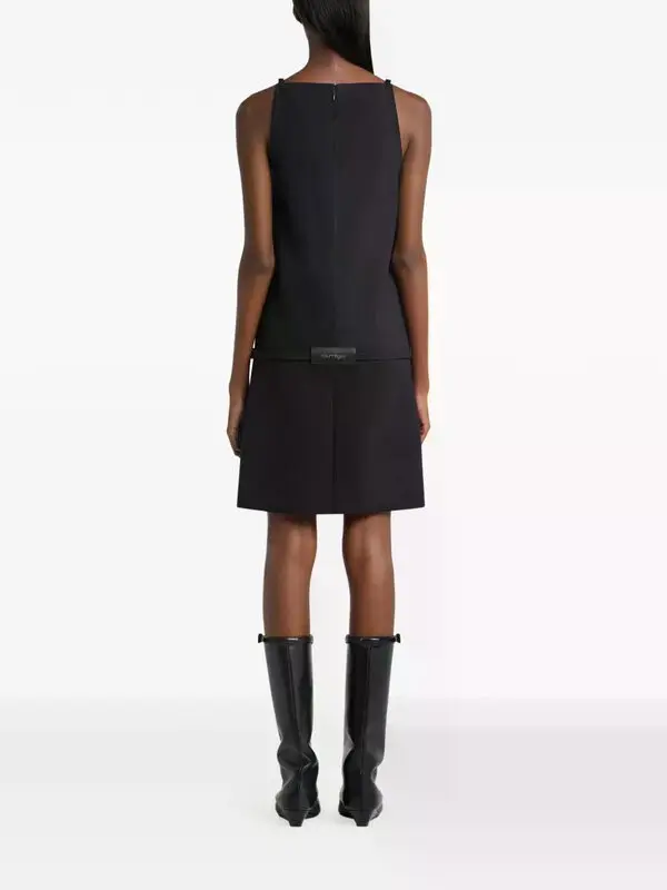 COURREGES Buckle-detail Mini Dress