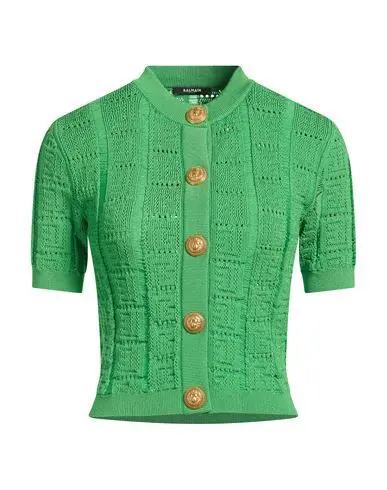 Balmain Crochet Knit Cardigan