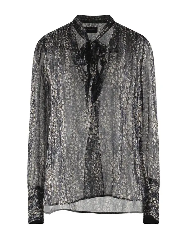DONDUP Viscose Blouse With Bow Detail