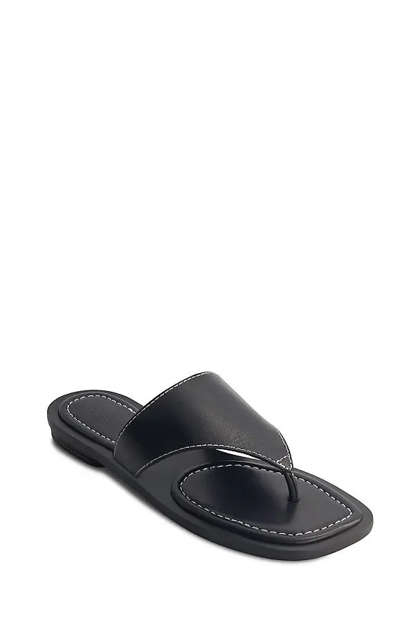 Bernardo Agora- Flip-flop Slides - Black