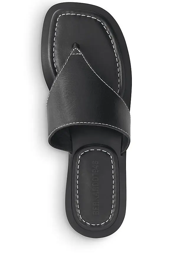 Bernardo Agora- Flip-flop Slides - Black
