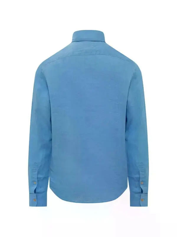 Palm Angels Logo-embroidered Regular Shirt