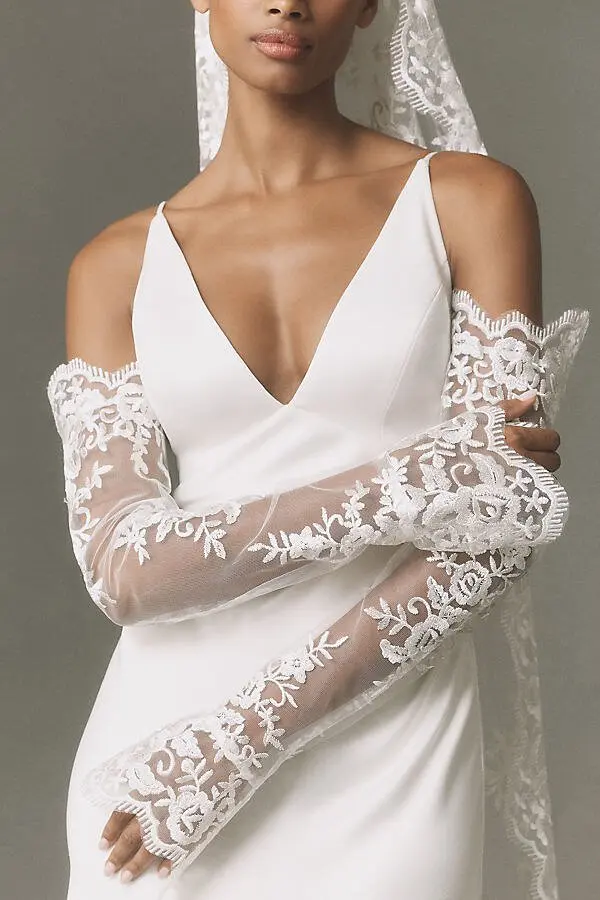HUTCH Fingerless Lace Gloves