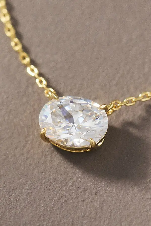 Shashi Oval East-west Necklace