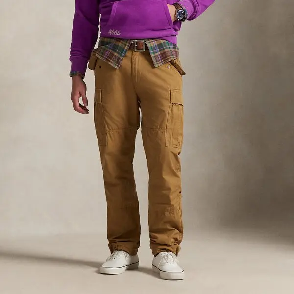 Ralph Lauren Classic Fit Canvas Cargo Pant - Sandsurf