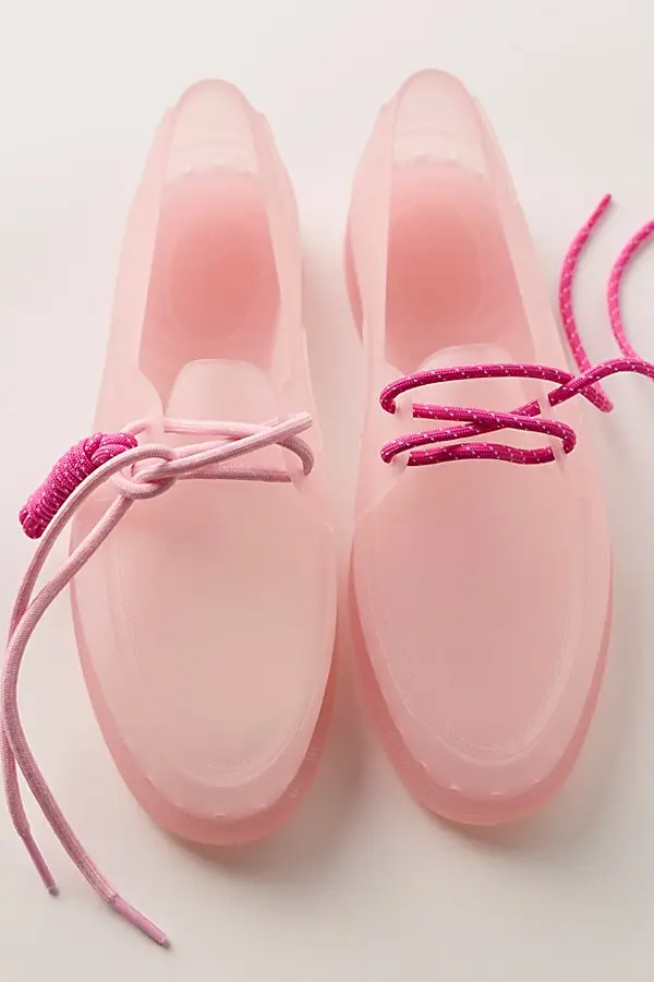 Sperry Authentic Original 2-eye Jelly Boat Shoes - Chalk Pink