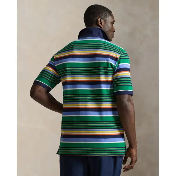 Ralph Lauren Striped Mesh Polo Shirt